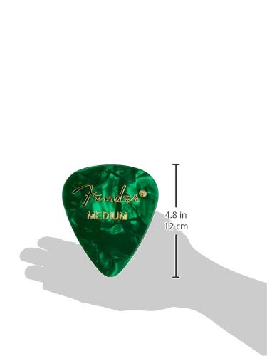 Fender Premium Celluloid Guitar Picks 351 Shape, Guitar Accessories, G ...