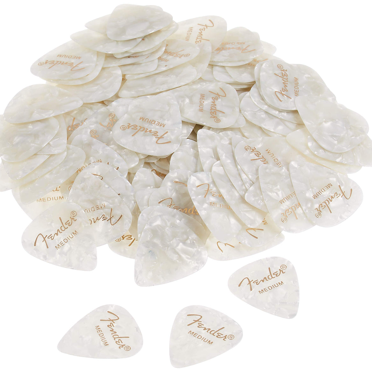 Fender Premium Celluloid Guitar Picks 351 Shape, Guitar Accessories, W ...