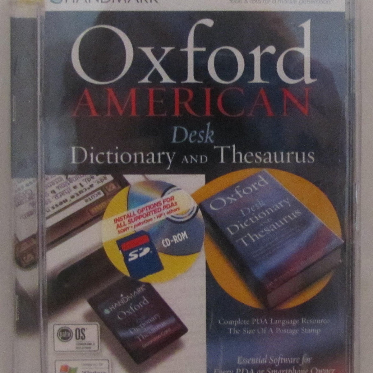 Handmark Oxford American Dictionary And Thesaurus Sd/Mmc Card ...