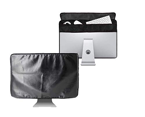 Wesappinc Monitor Dust Cover, Non Woven Antistatic Pc Computer Monitor ...