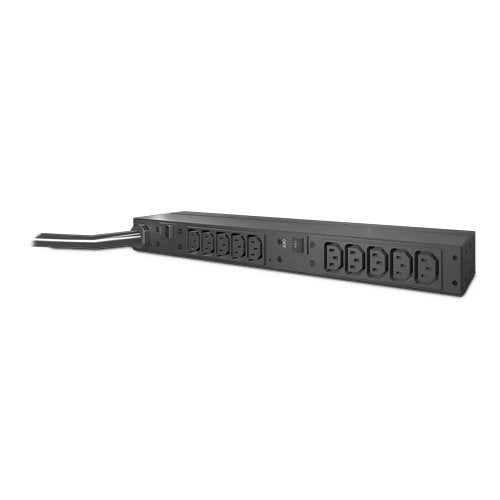 Apc Rack Mount Pdu, Basic 200V 230V/30A, (10) Outlets, 1U Horizontal R ...