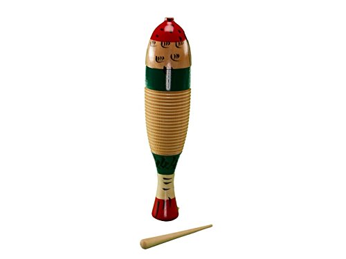 Rhythm Band Traditional Wood Guiro With Scratcher – Electroeshop