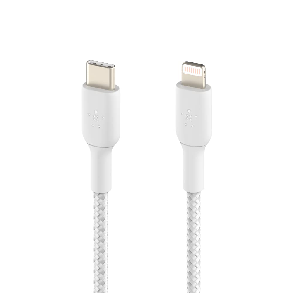1M Braided Usbc Ltng Cbl Wht – Electroeshop
