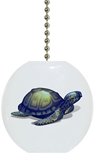 Blue Sea Turtle Solid Ceramic Fan Pull – Electroeshop