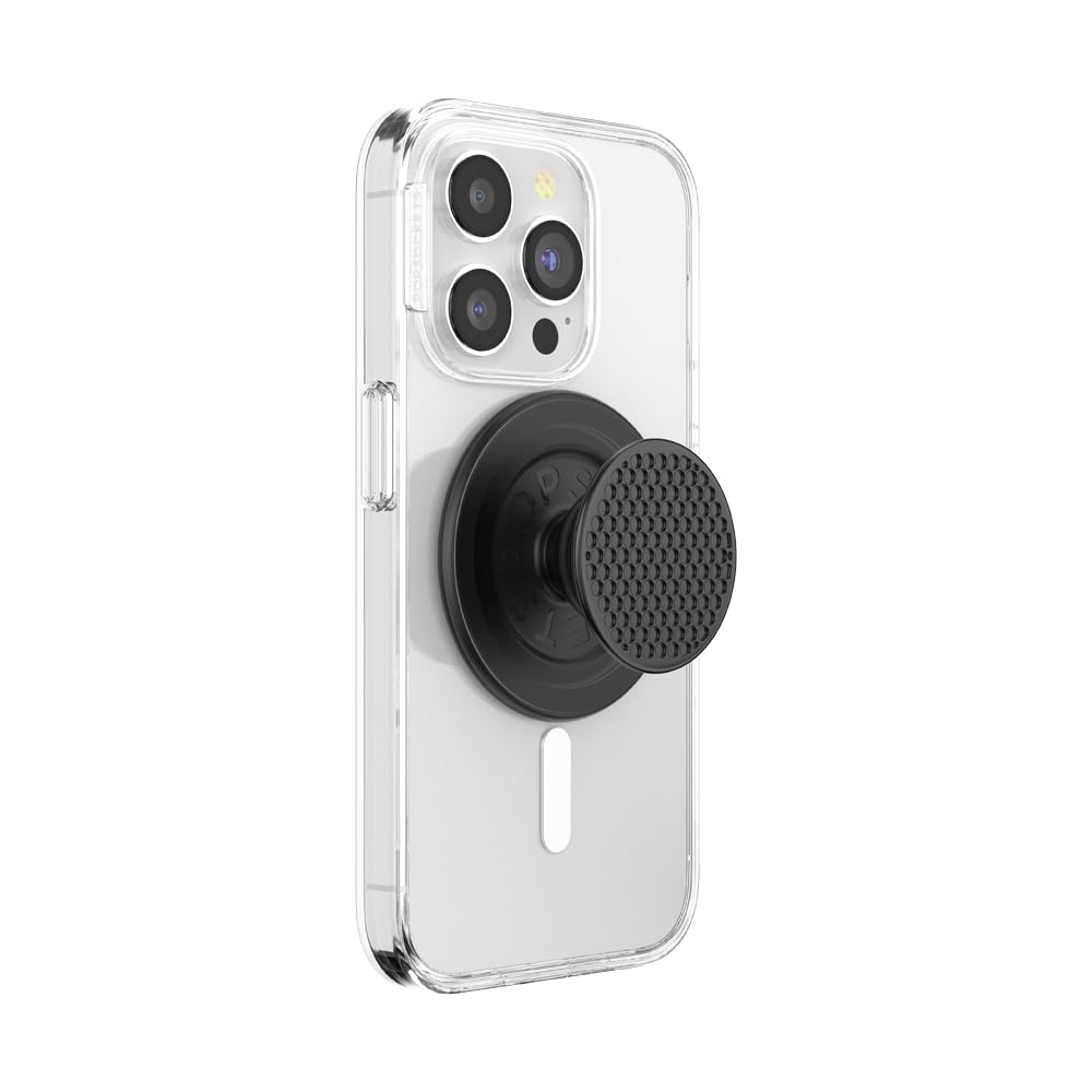 PopSockets Phone Grip for MagSafe, Magnetic Holder, Phone Stand, Black ...