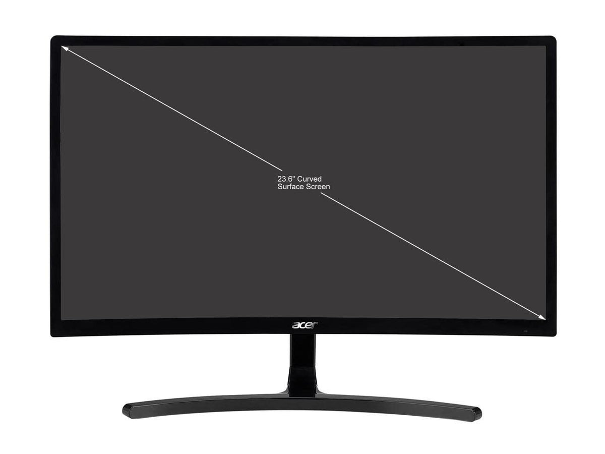 Acer ED273 wmidx 27 Full HD (1920 x 1080) Curved 1800R VA Monitor with ...