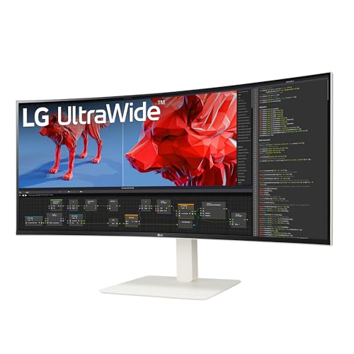 LG 38WR85QC-W 38 inch Curved UltraWide WQHD Nano IPS VESADisplayHDR 600 ...