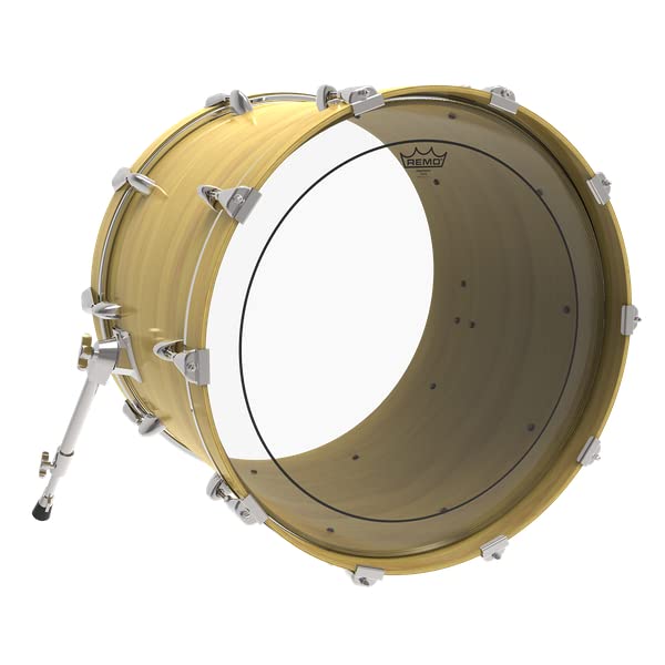 Remo Pinstripe Clear Bass Drum Head 22 Inch – Electroeshop