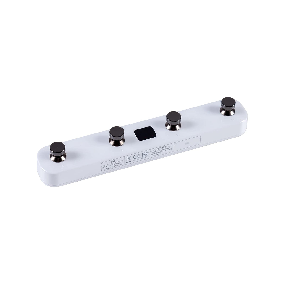 Mooer F4 White Prime P1 Wireless Footswitch Controller For Preset Swit ...