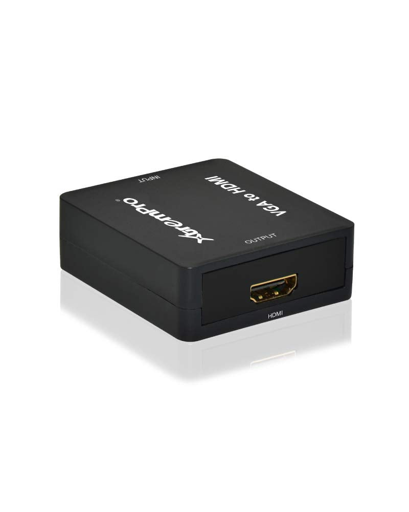 Xtrempro Vga To Hdmi Converter Adapter 1800P Full Hd Mini Vga To Hdmi ...