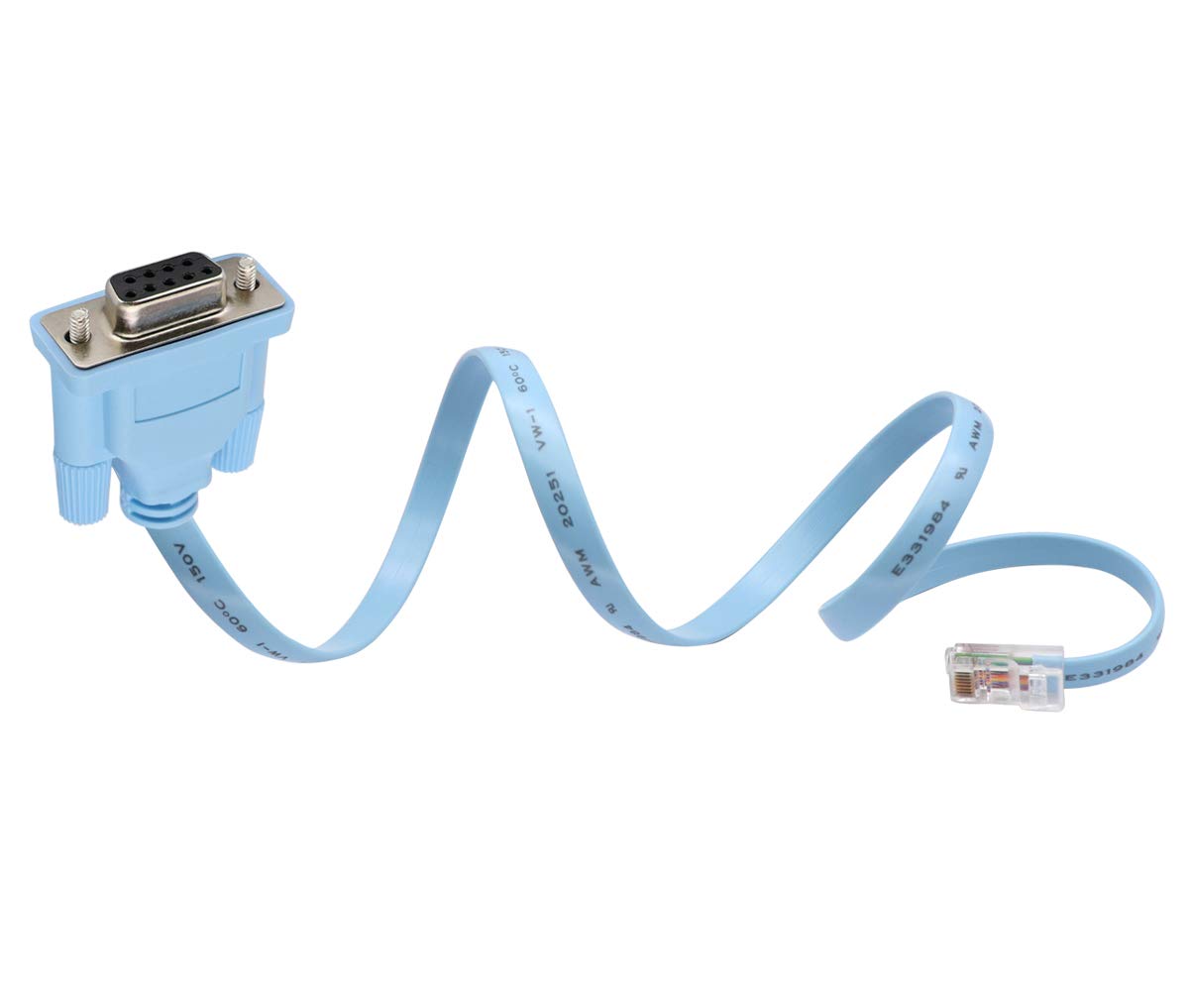 Cisco Console Cable 9 Pin Db9 Female Serial Rs232 Port To Rj45 Male Ca ...