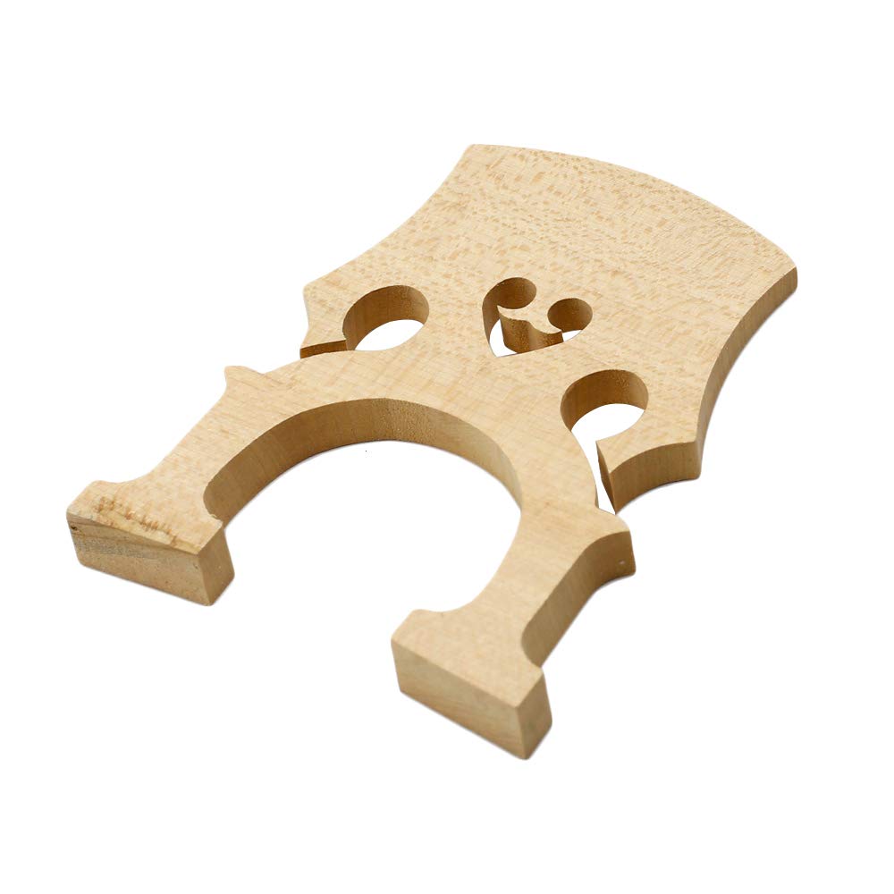 Hordion 3/4 Cello Bridge Maple Cello Fitted Bridge Cello Parts ...