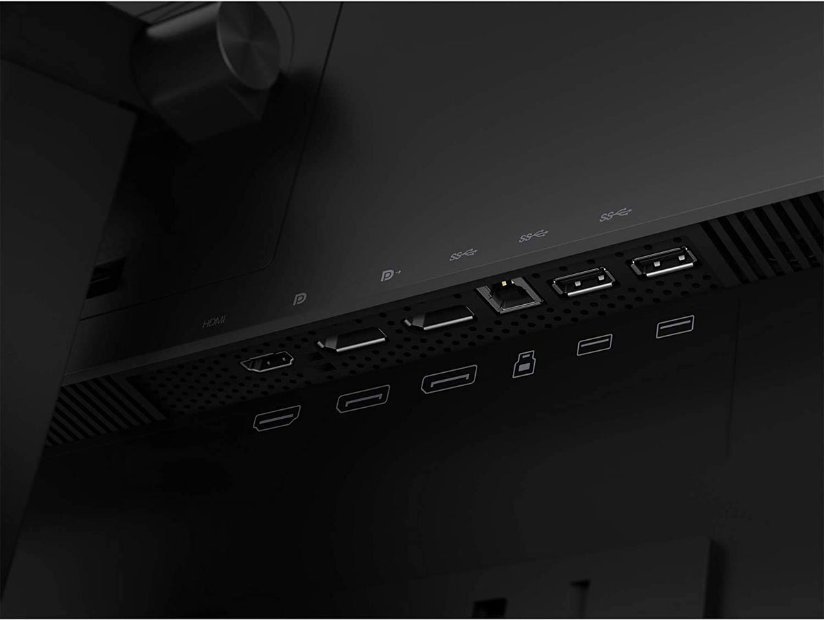 Lenovo ThinkVision P24q-20 23.8 WQHD WLED LCD Monitor - 16:9 - Raven ...