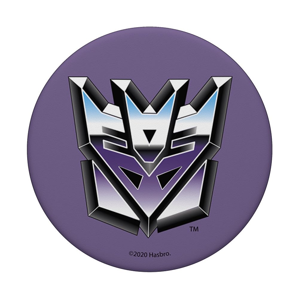 Hasbro Transformers Decepticon Chrome Logo Popsocket Standard Popgrip ...