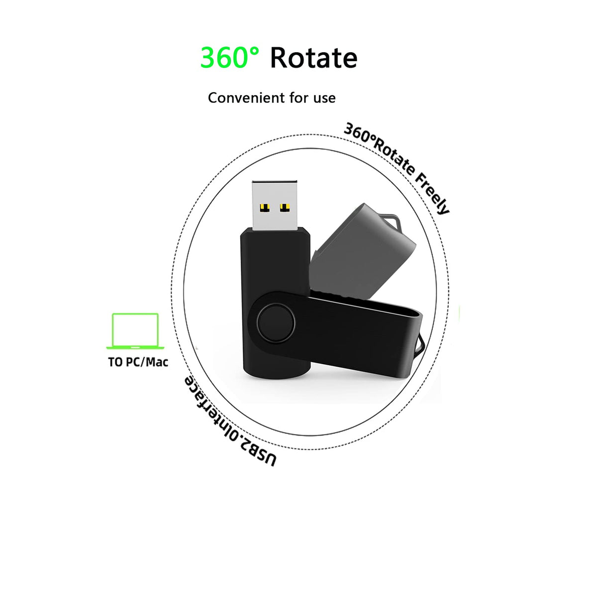 10 Pack 4Gb Usb Flash Drive Bulk Pack, Bulk Usb 2.0 Flash Drives Thumb ...