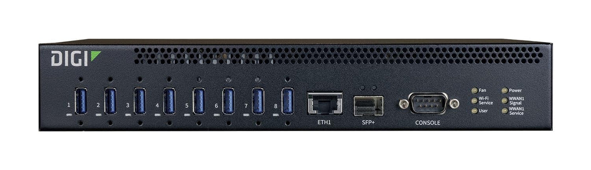 Digi Anywhereusb 8 Plus Advanced Usb Connectivity Hub For Professiona ...