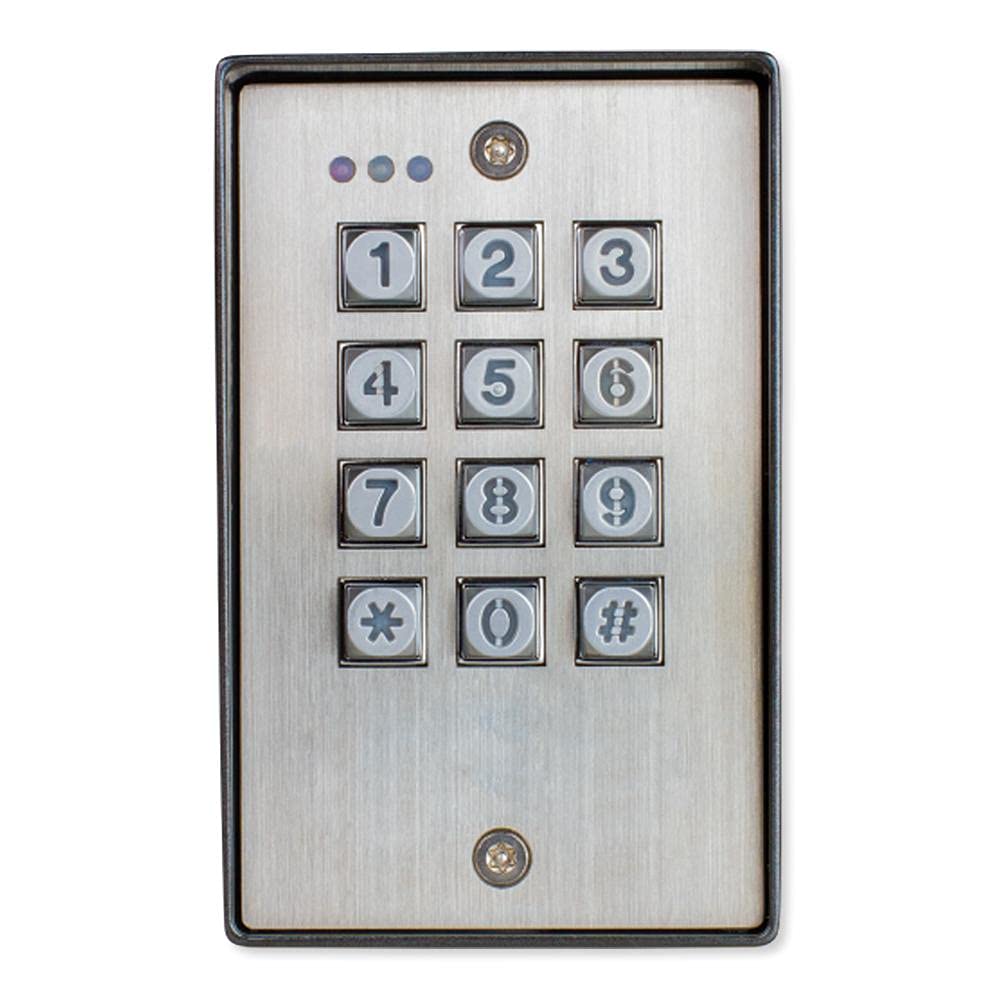 Seco-Larm SK-1123-SDQ Vandal Resistant Outdoor Access Control Keypad ...