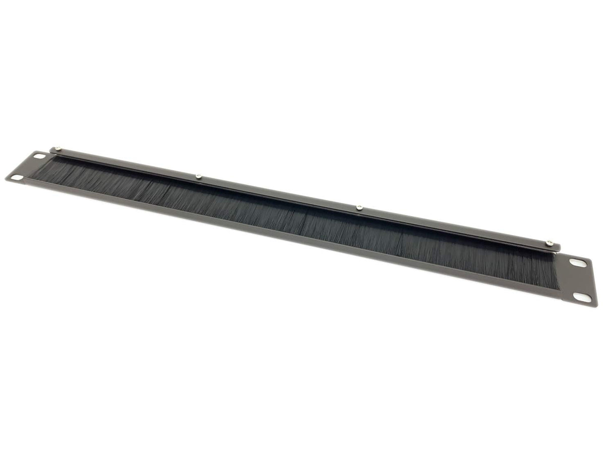 Metal Master 5 Pack 1U Brush Cable Manager Horizontal Rack Mount Cable ...