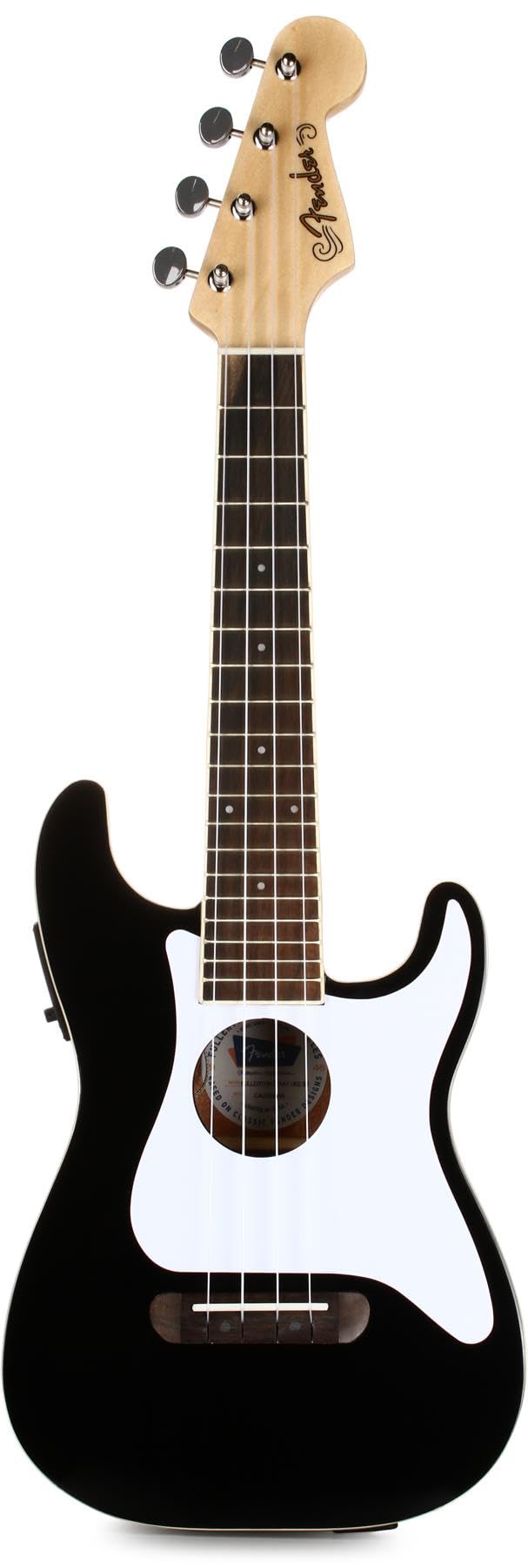 Fender Fullerton Strat Concert Ukulele, Black – Electroeshop