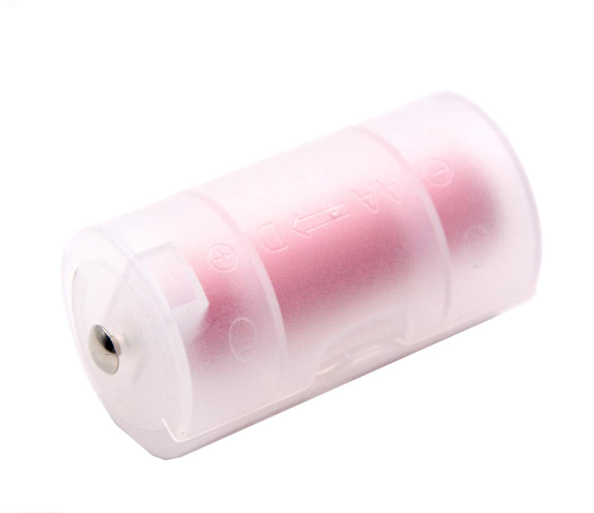 WAYLLSHINE (Pack of 6) AA to D Battery Adapter, AAA to D Battery ...
