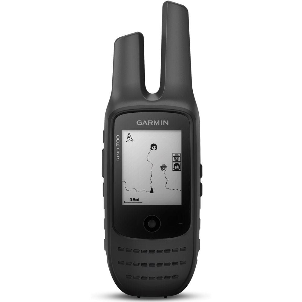 Garmin Rino 700, Rugged 2-Way Radio and Handheld GPS Navigator with GPS ...