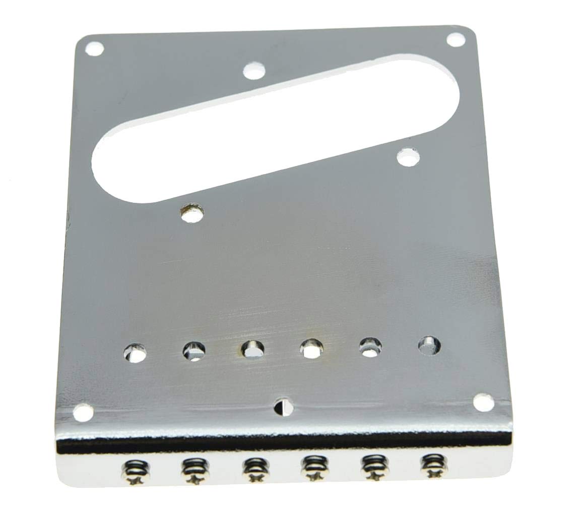 Kaish Chrome Tele Single Coil Bridge Guitar Bridge For Telecaster/Tele ...