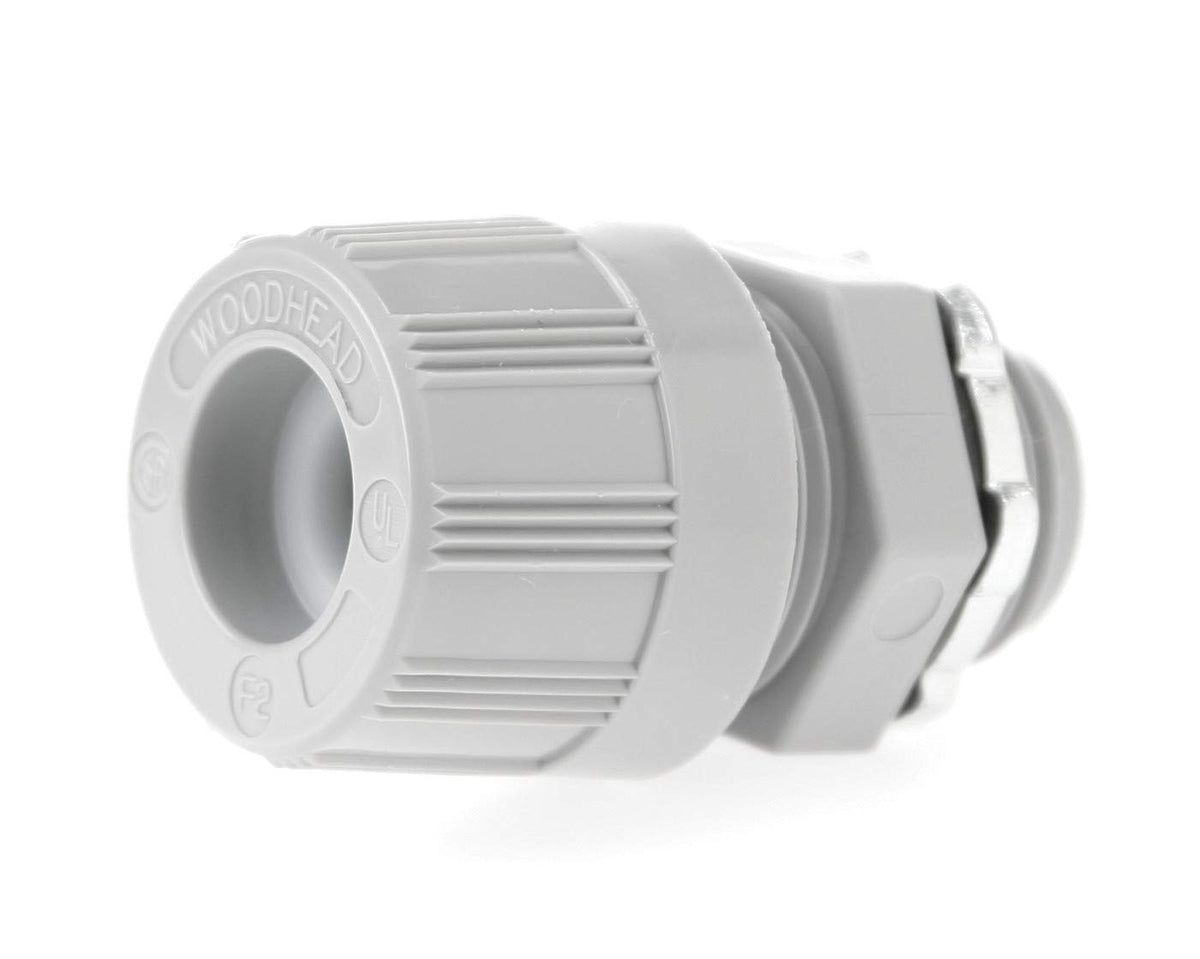 Woodhead 5530W Cable Strain Relief Grip, O-Ring, Locknut, Max-Loc Cord ...