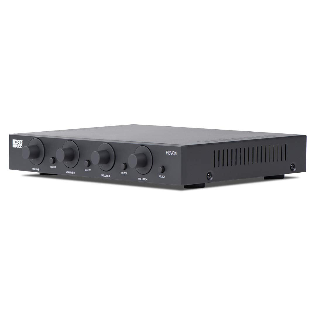 OSD Audio 4x Speaker Selector w/ Volume Control Resistor Audiophile RS ...