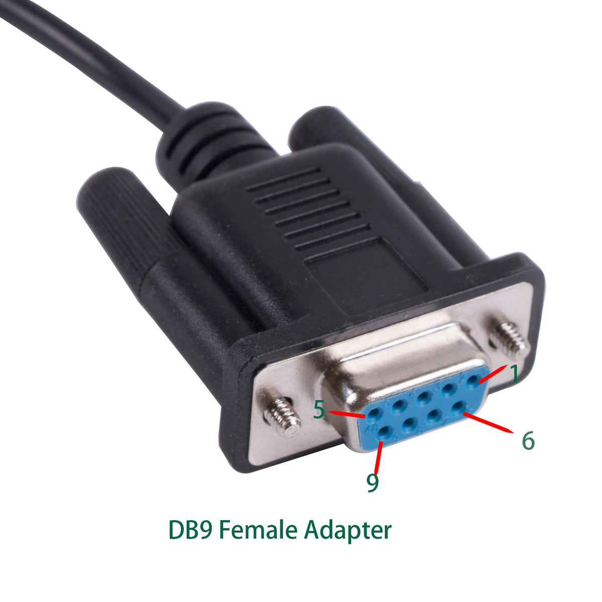 Db9 Serial Rs232 To Rj12 6P6C Adapter Cable For Apc Pdu 940 0144A ...