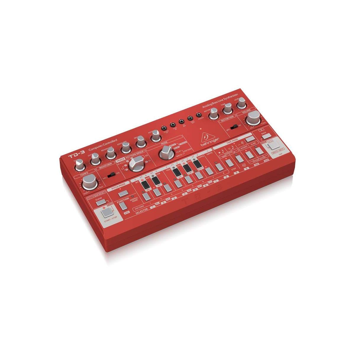 Behringer TD-3-RD Analog Bass Line Synthesizer - Red – Electroeshop