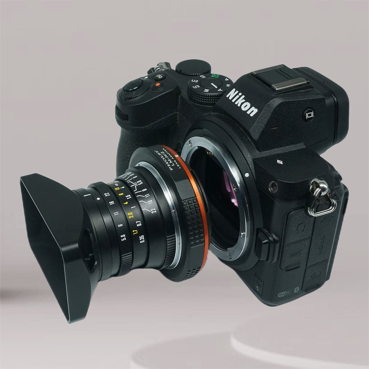 Pholsy Lens Mount Adapter Compatible With Leica M Lm, Zeiss Zm, Voigtl ...