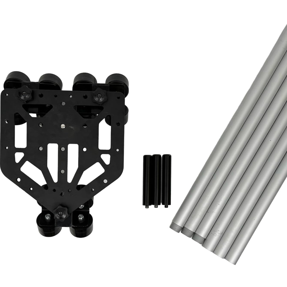 Glide Gear DEV 4 Video Camera Roller Slider Dolly - Black, Durable Des ...