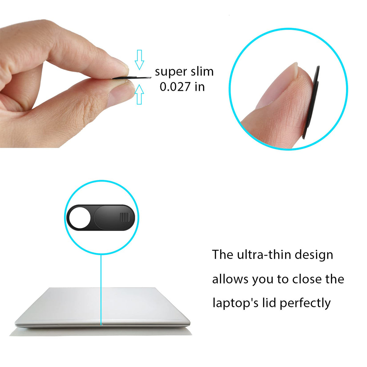 Laptop Camera Cover Slide, 12 Pack Webcam Cover, Phone Camera Cover, U ...