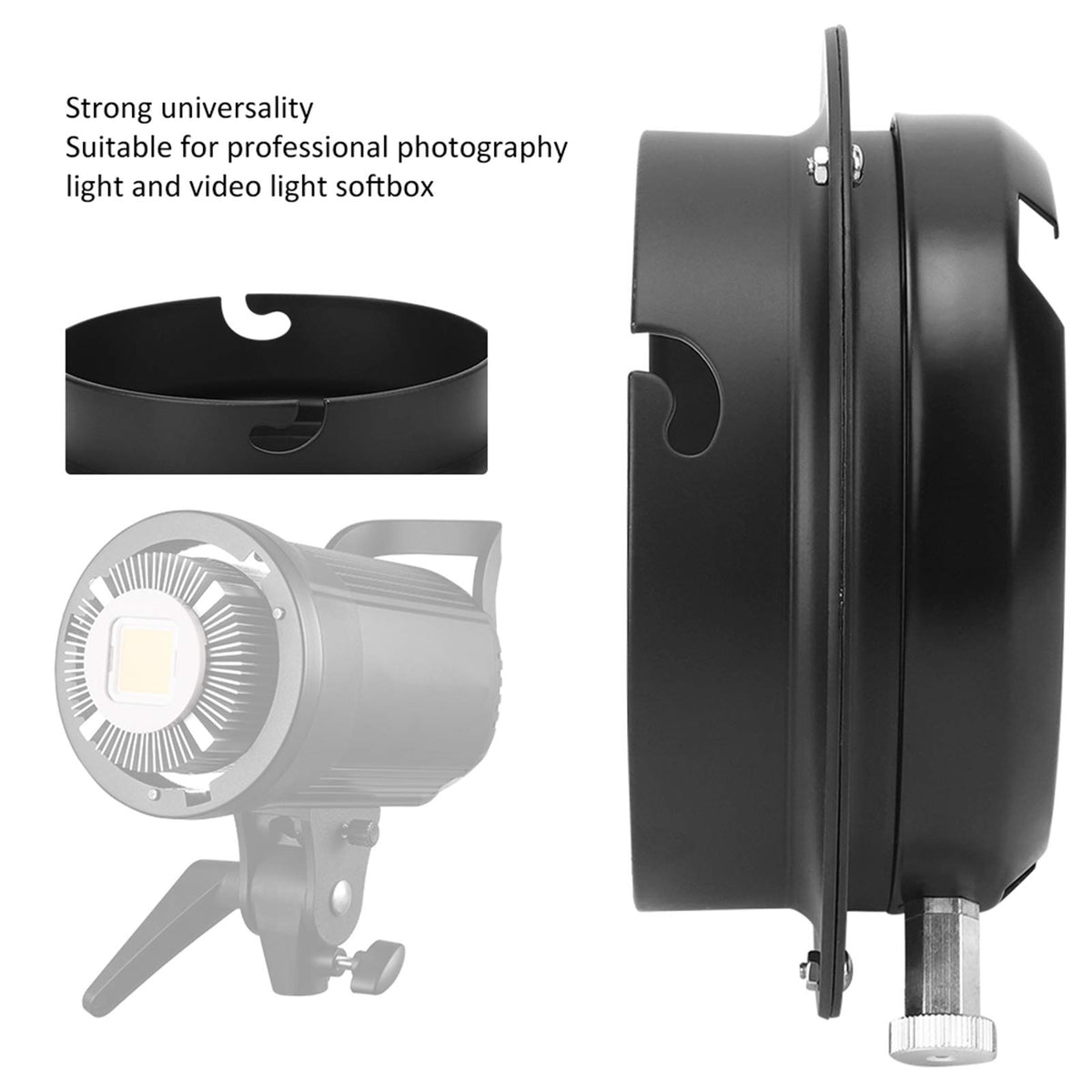 Walfront Photo Studio Elinchrom Speedring To Bowens Mount Converter Ad ...