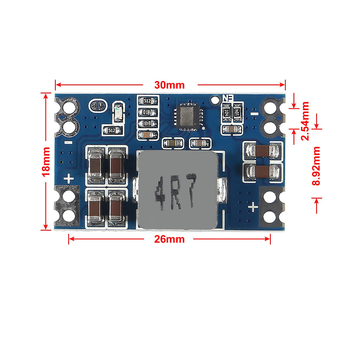 Alinan 5Pcs High Efficiency Output 3.3V 5A Mini560 Step Down Dc Dc ...
