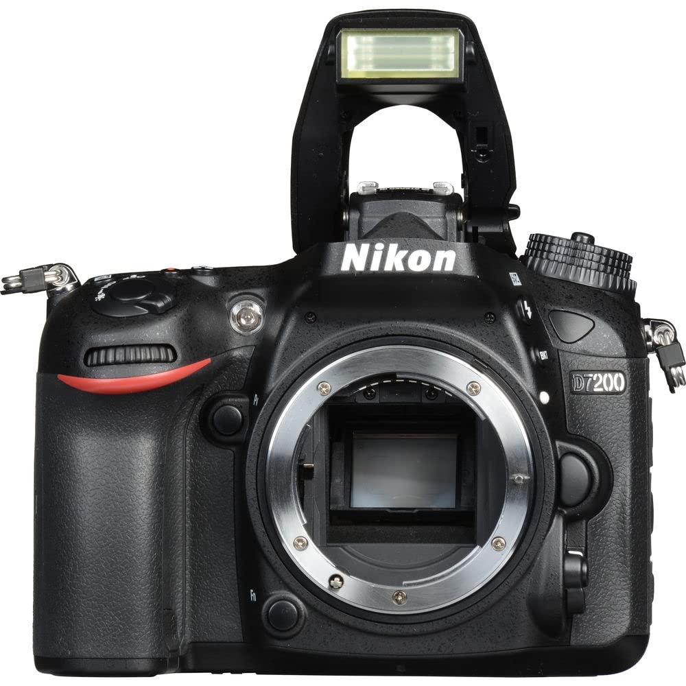 Nikon D7200 24.2 MP DX-Format Digital SLR Camera + Soft Case + Cleaning ...