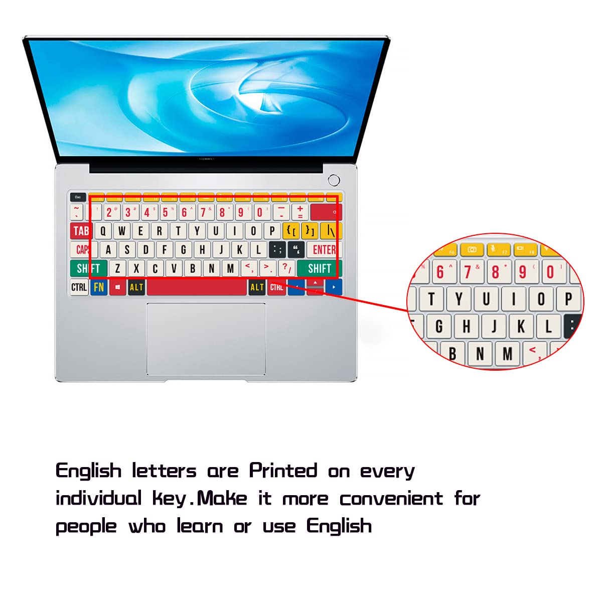 Hrh Soft Touch Ultra Thin Protective Skin Silicone Keyboard Cover For ...