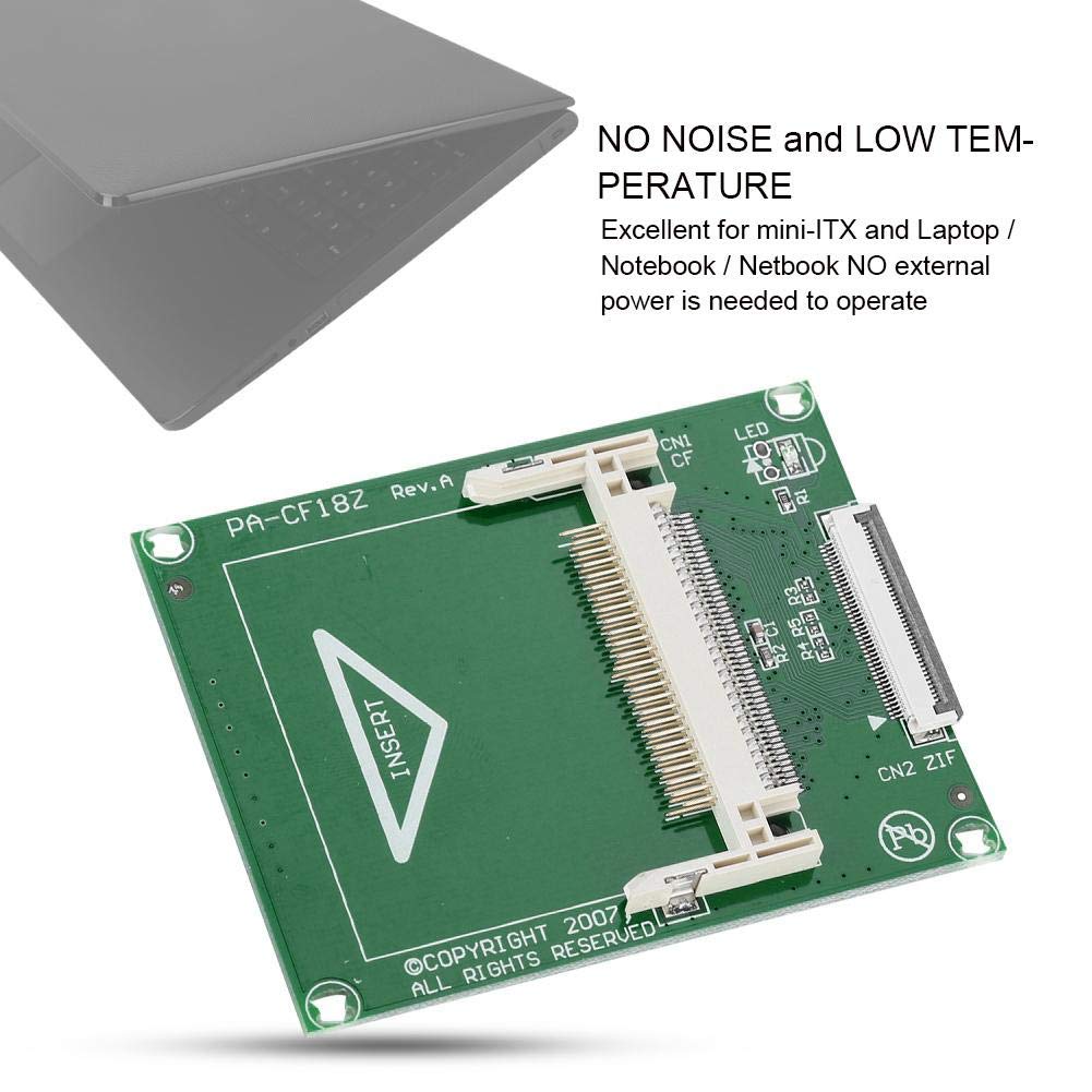 Cf Card To Zif Ce Adapter Card, 1.8 Inch 50 Pin Compact Flash Cf Memory ...