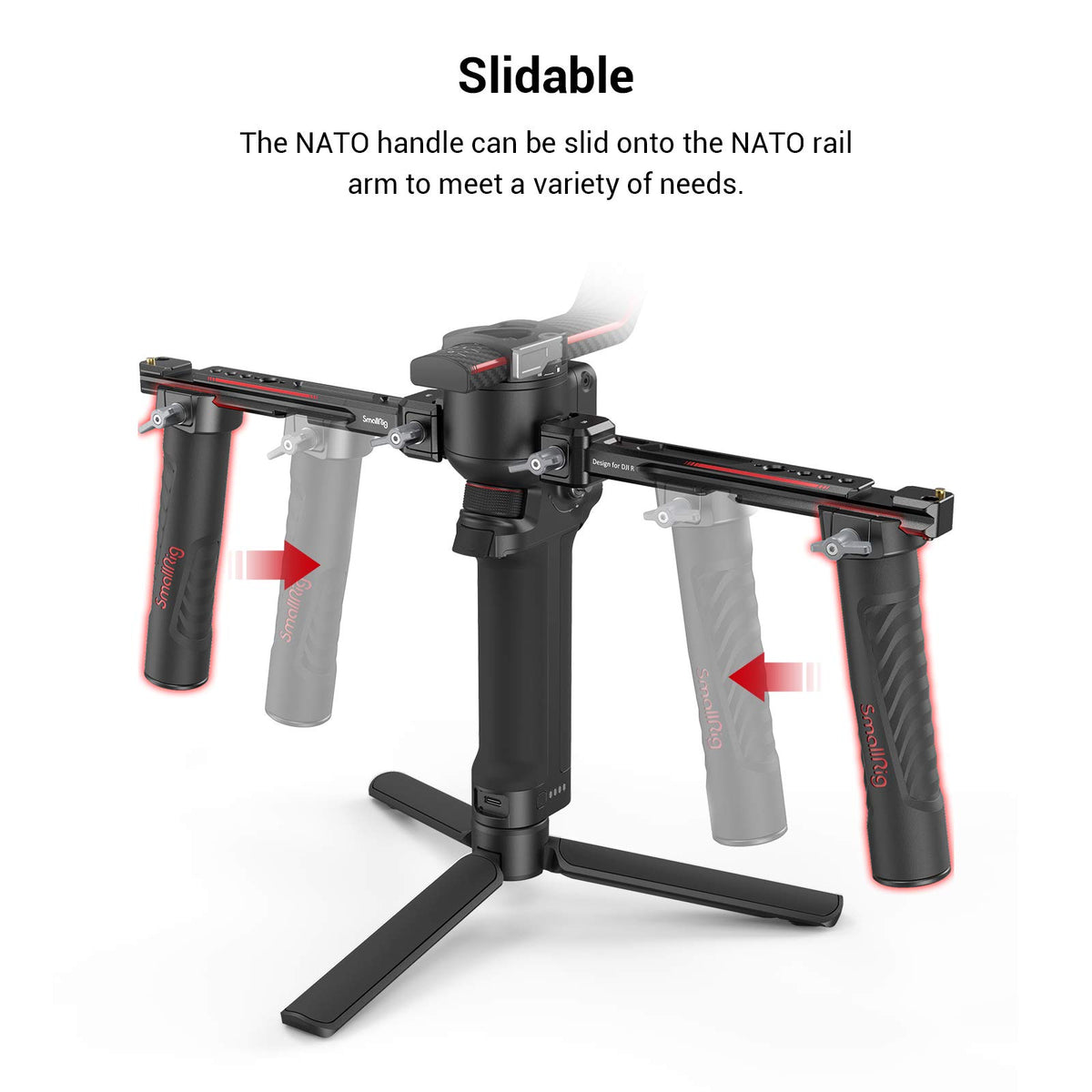 Smallrig Dual Handle Handgrip For For Dji Rs 2 / Rsc 2 / Rs 3 / Rs 3 P ...