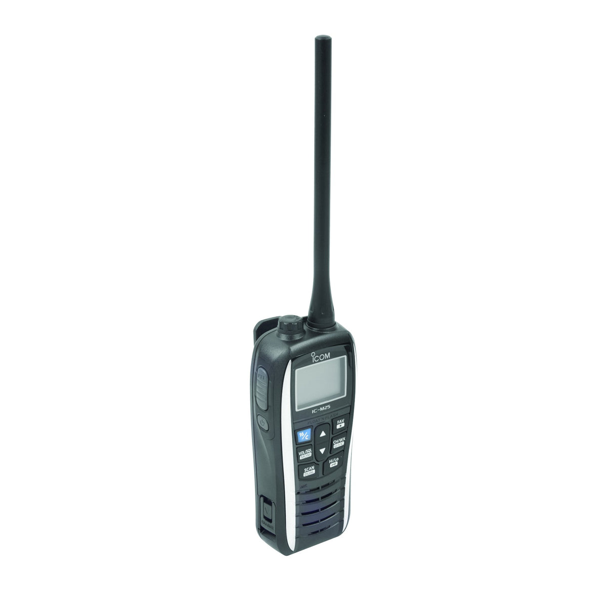 Icom M25 White Handheld VHF Radio, White, 1 watt – Electroeshop