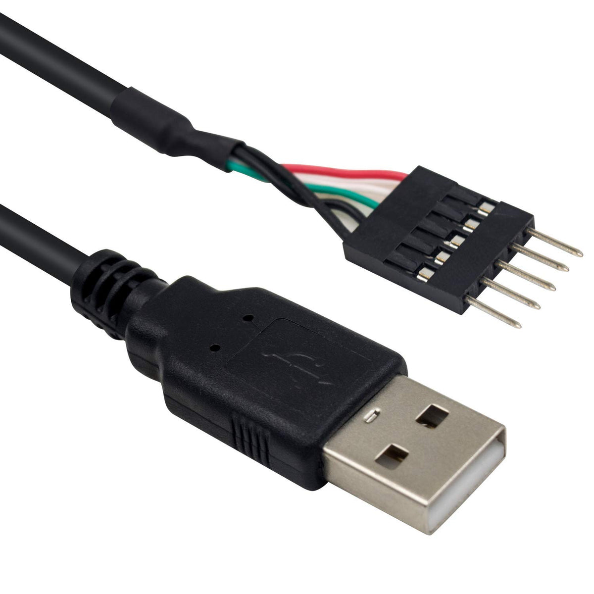 Duttek Usb To Usb Motherboard Header Cable, Usb 2.0 Type A Male To 5 ...