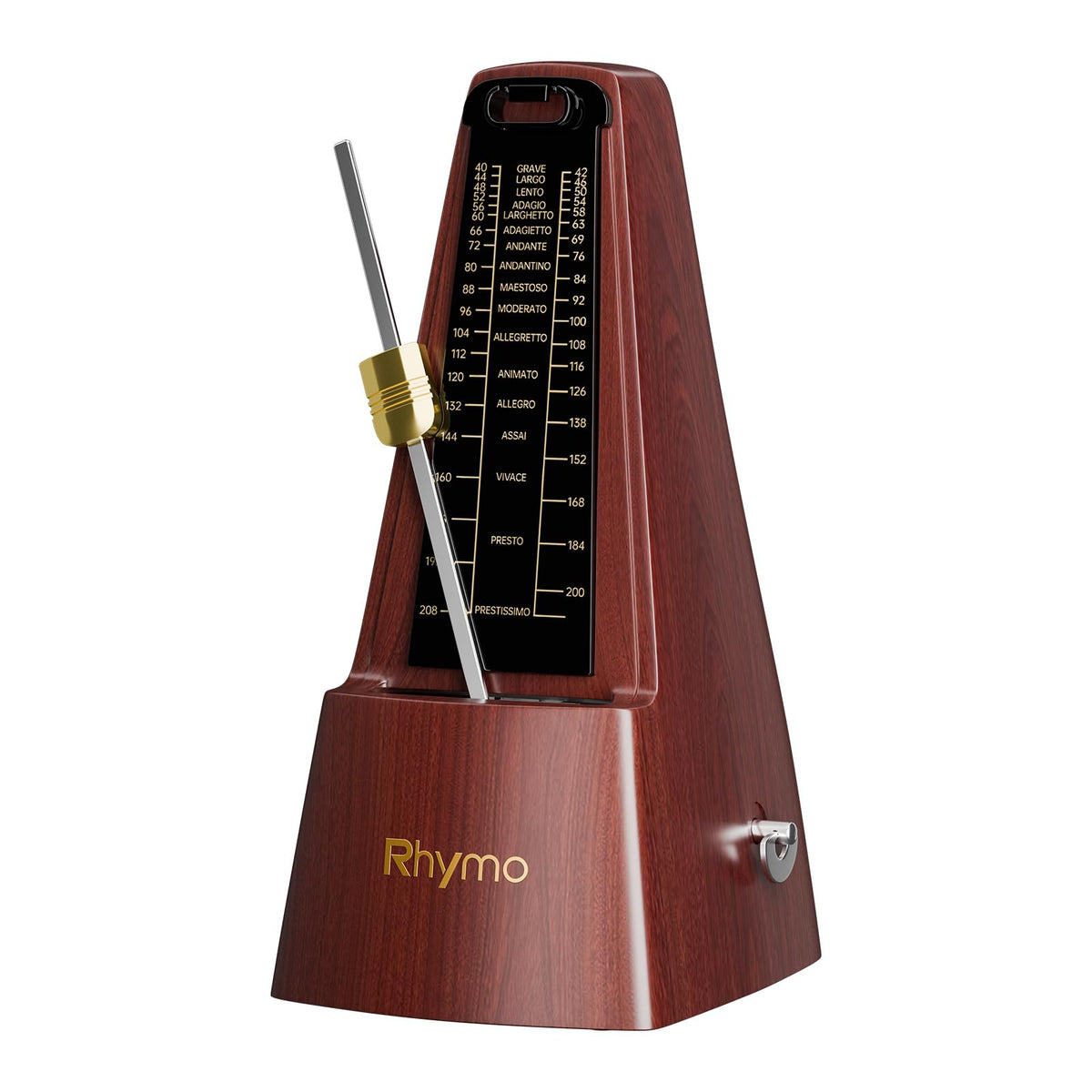 Mechanical Metronome for Guitar, Piano & Violin, 40-208 BPM with 4 Bea ...