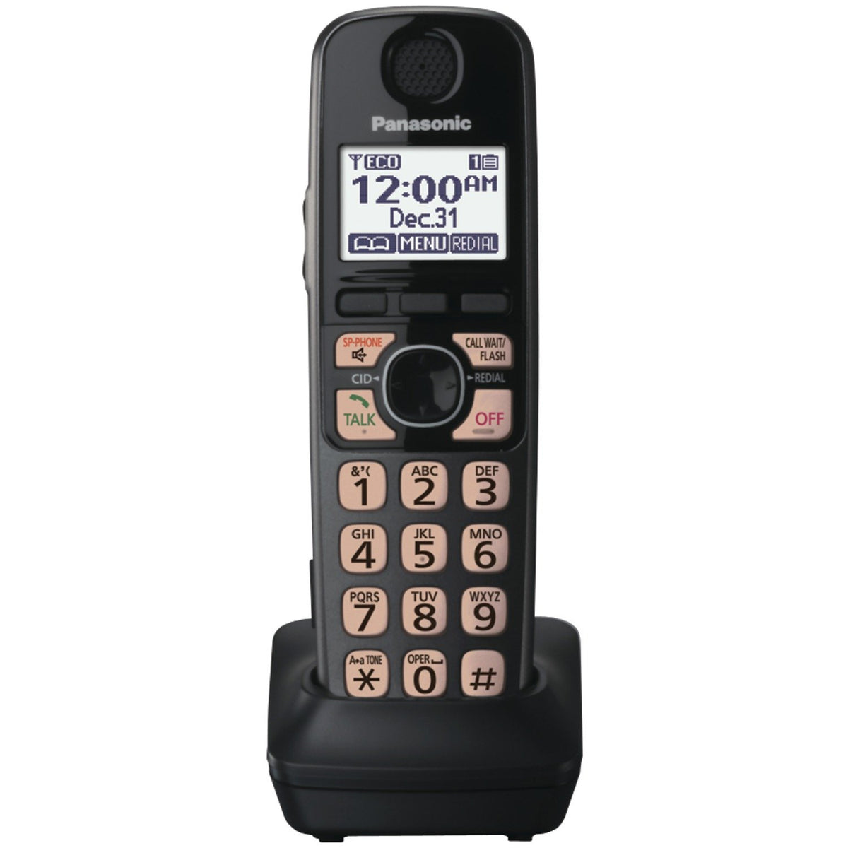Panasonic Kx Tga470B Extra Handset For 47Xx Series Cordless Phones ...