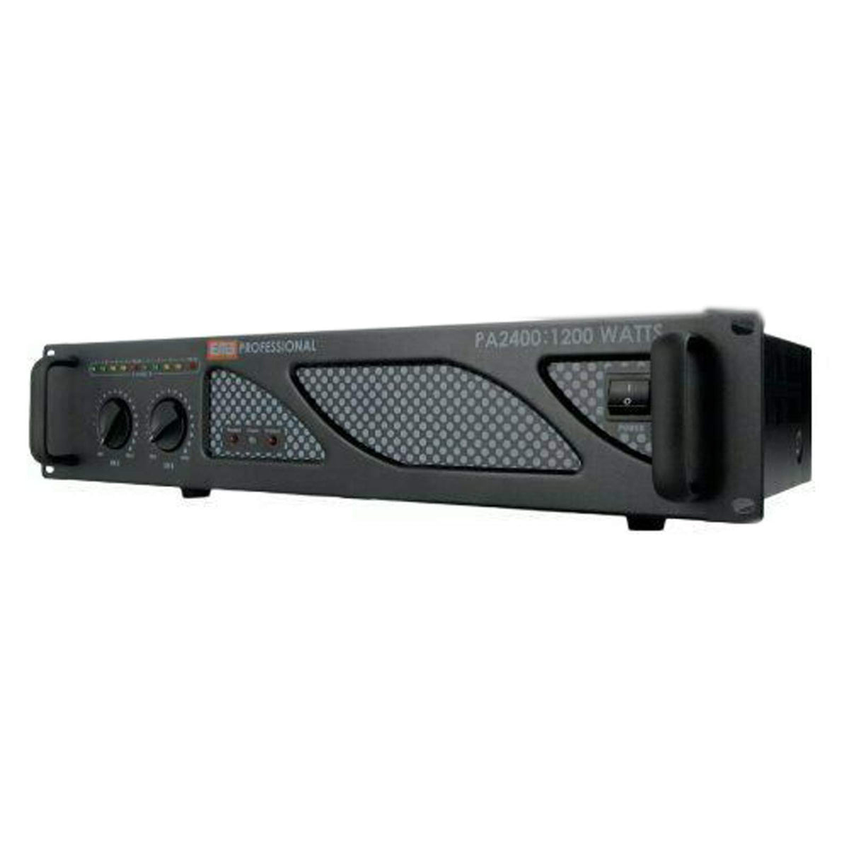 EMB Rack Mount Power Amplifier PA6400 - 3200W, Black, 21" x 14" x 7 ...