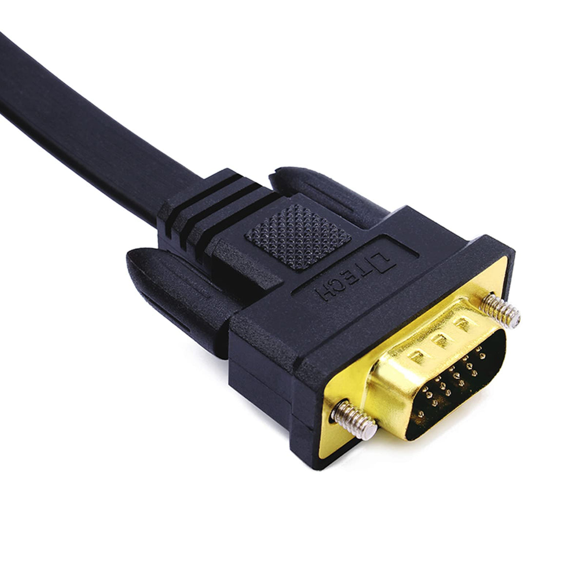 Dtech 65Ft Extra Long Vga To Vga Cable For Computer Monitor 15 Pin Mal ...