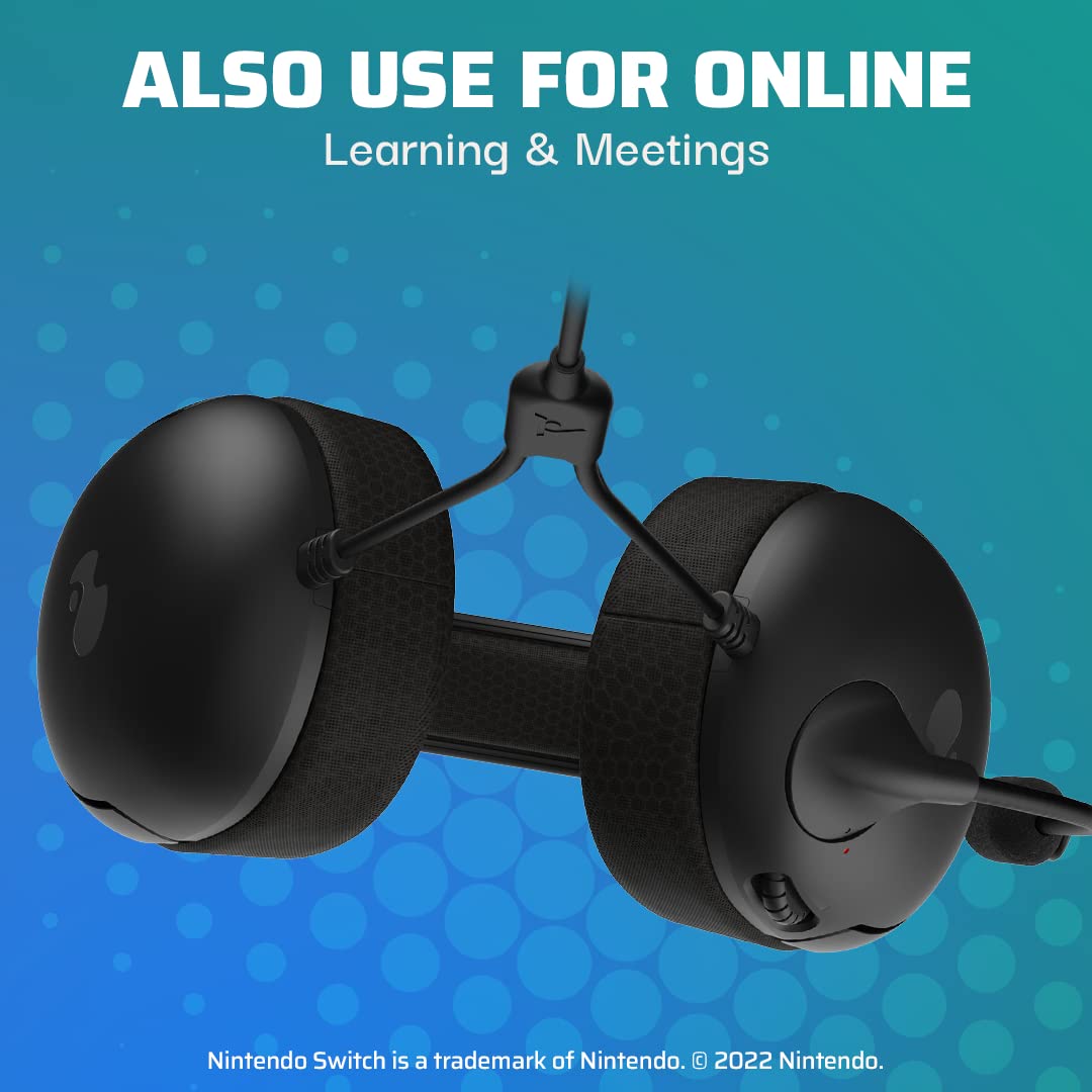 Pdp Gaming Lvl40 Stereo Headset With Mic For Nintendo Switch Pc, Ipad ...