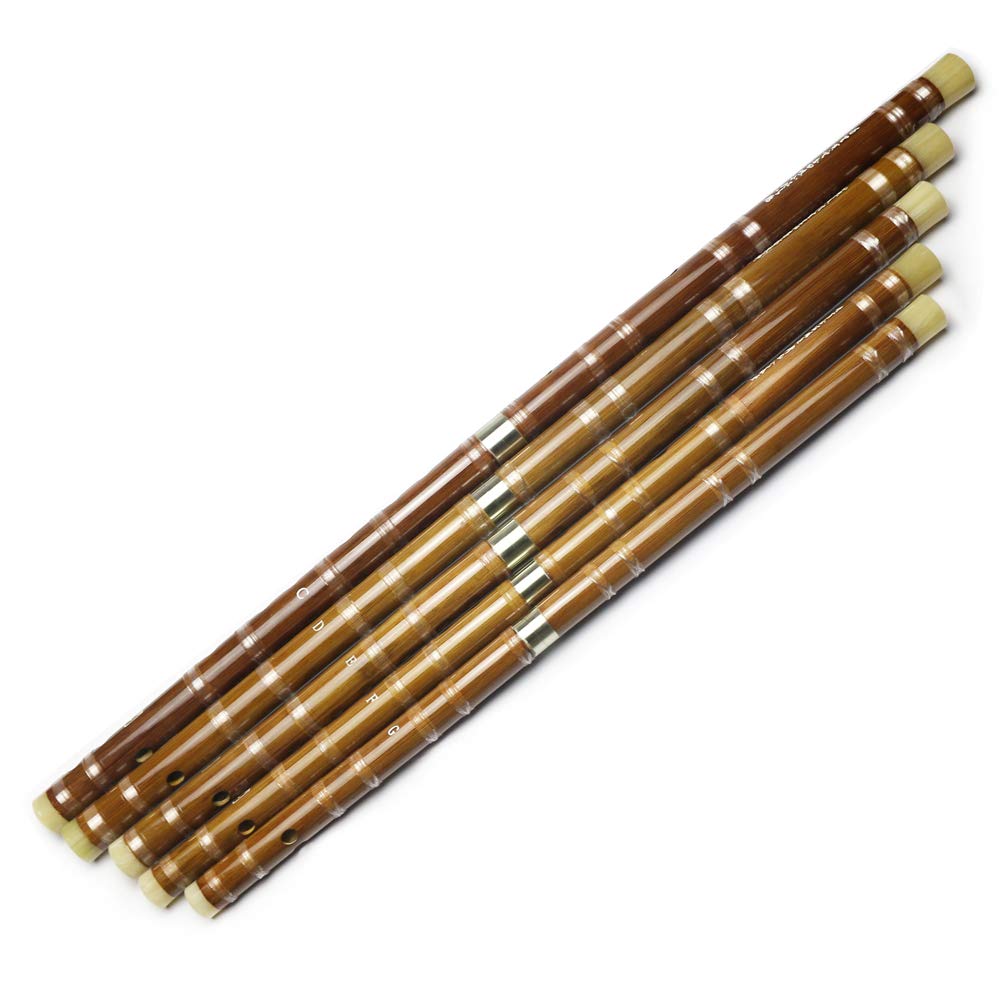 G Key Dizi Bitter Bamboo Flute For Beginners With Free Membrane & Glue ...