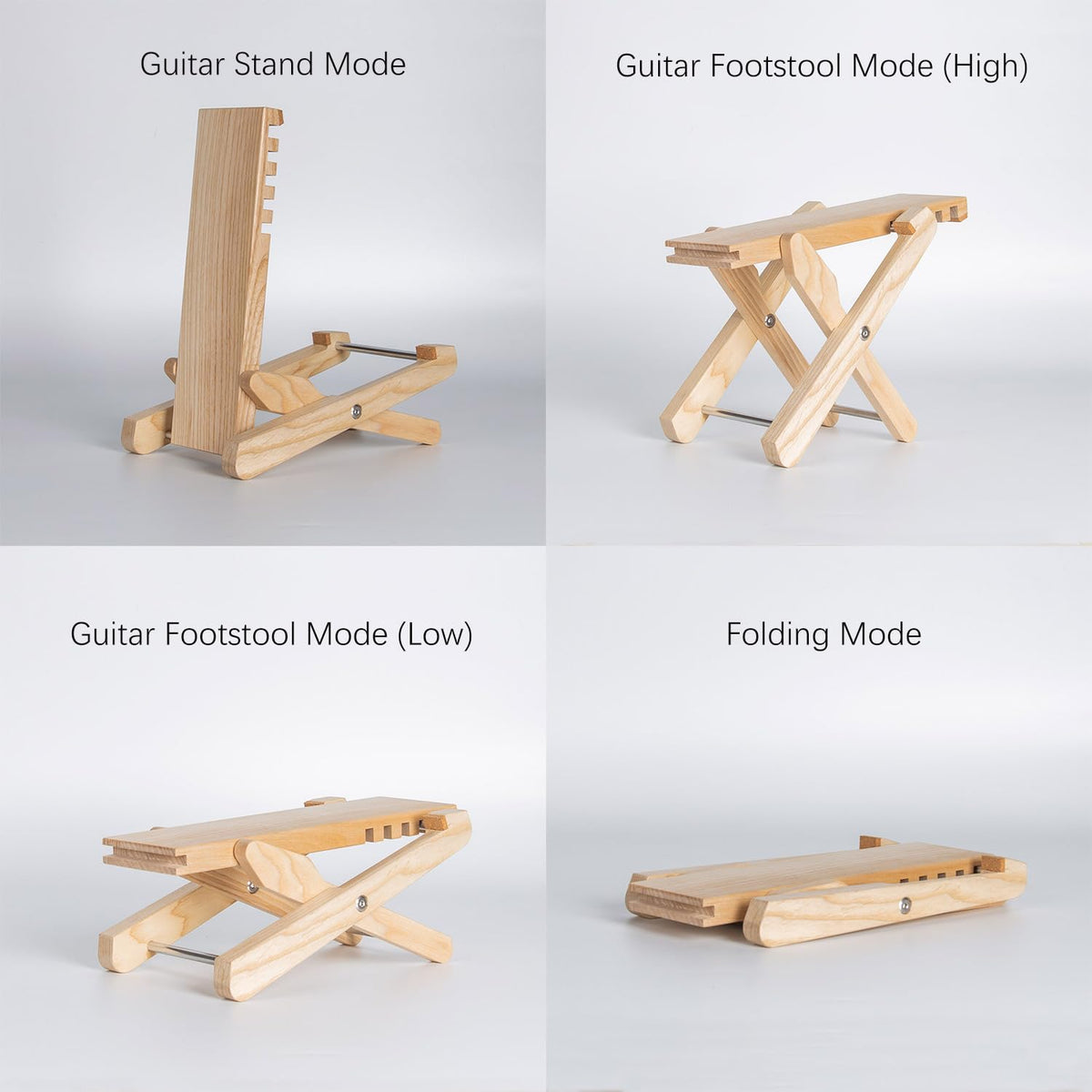 SPIKE Multifunctional Guitar Stand Two-in-one Guitar Footstool ...