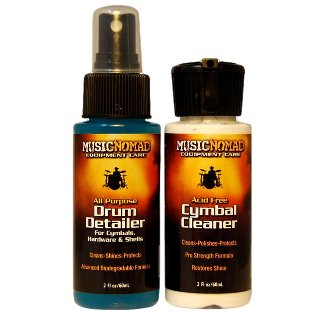 Music Nomad Cymbal Cleaner And Drum Detailer Combo Pack (2 Oz ...