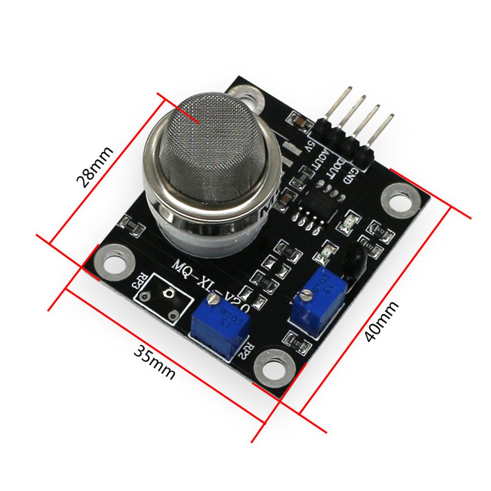 1 Pack Mq 137 Ammonia Detection Sensor Nh3 Gas Sensor Module – Electroeshop